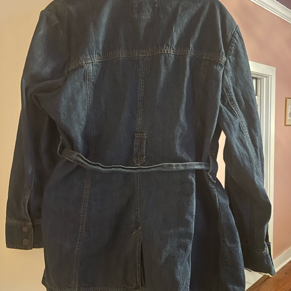Old Navy | Jackets & Coats | Vintage Old Navy Cargo Jeanjacket4 Pockets With A Belt | Poshmark